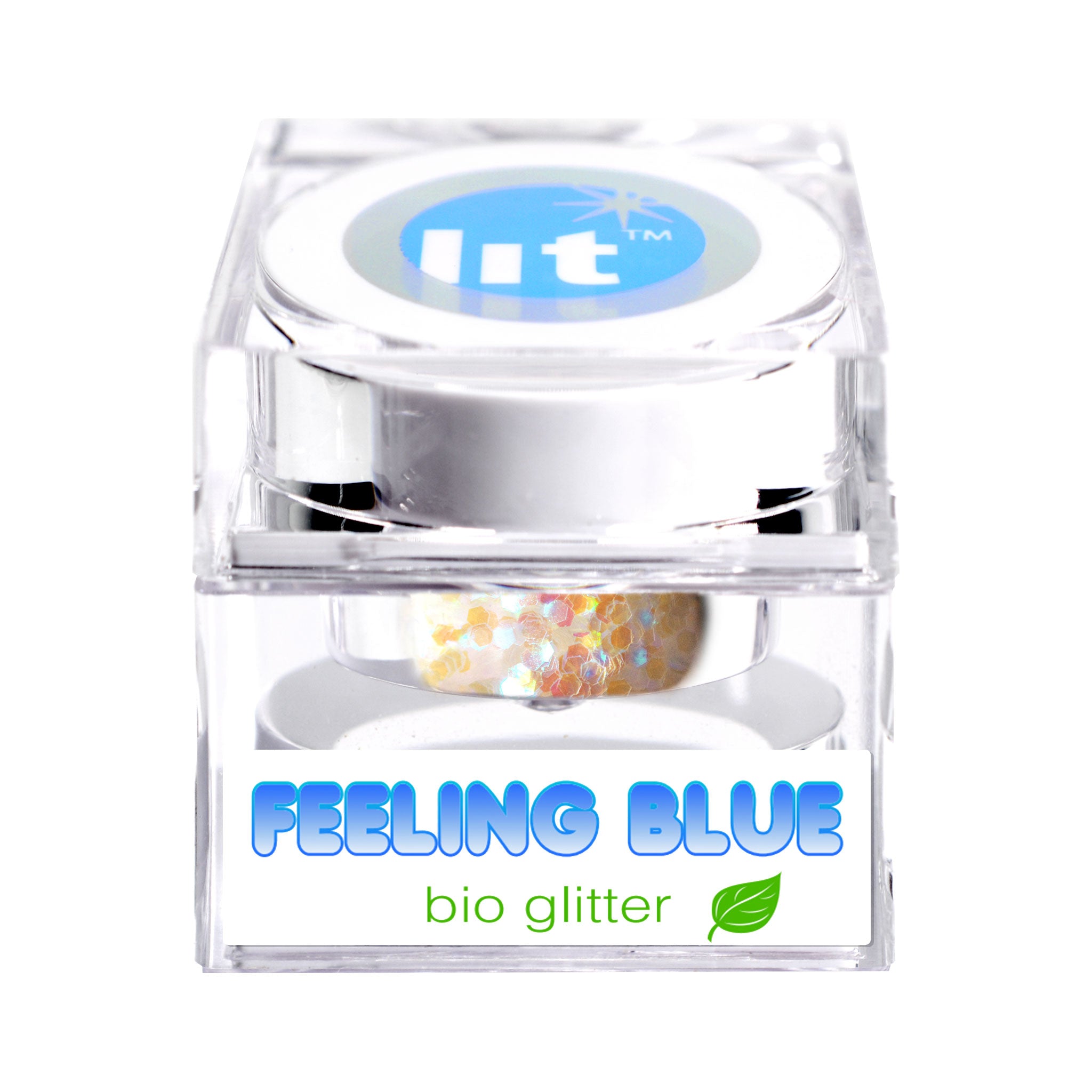 Feeling Blue Bio Glitter – Lit Cosmetics