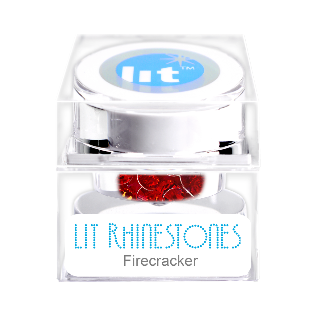 Lit Rhinestones - Fire Cracker – Lit Cosmetics
