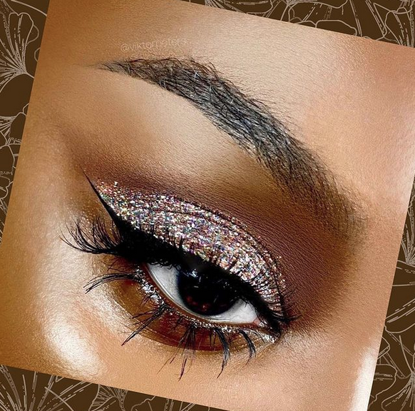 Glitter Makeup | Silver Gold Copper | Heavy Metal – Lit Cosmetics