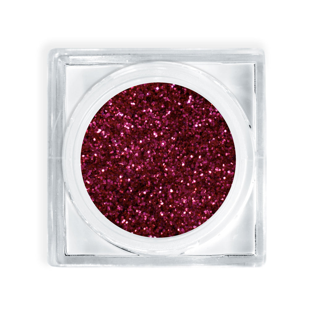 Glitter Makeup | Roxy Rolla | Fuchsia Red Glitter – Lit Cosmetics